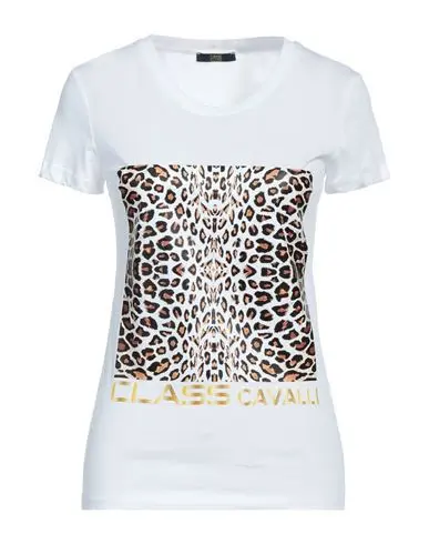 Roberto Cavalli Cotton T-shirt - White