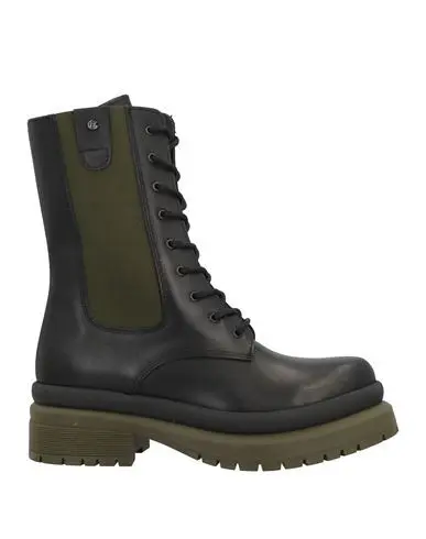 BALDININI Ankle Combat Boots - Black