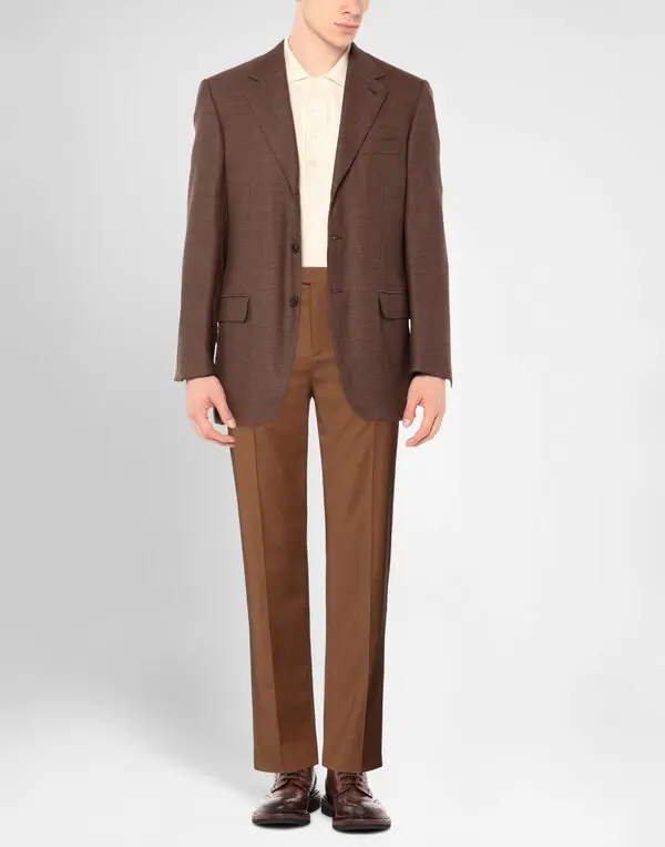 Neil Barrett Tailored Straight Leg Pants - Brown