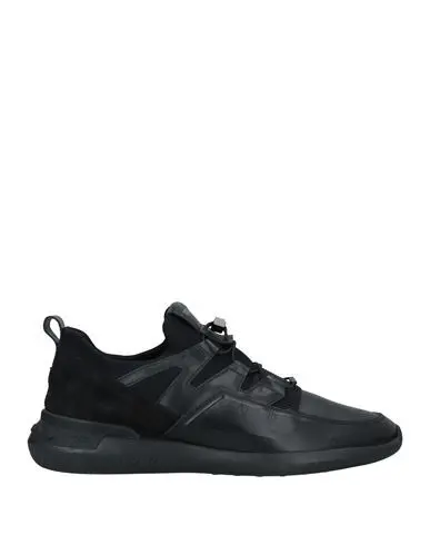 TOD'S NO CODE Leather And Textile Sneakers - Black