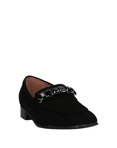 BALDININI Leather Loafers - Black