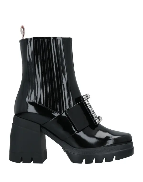 ROGER VIVIER Ankle Boots In Soft Leather