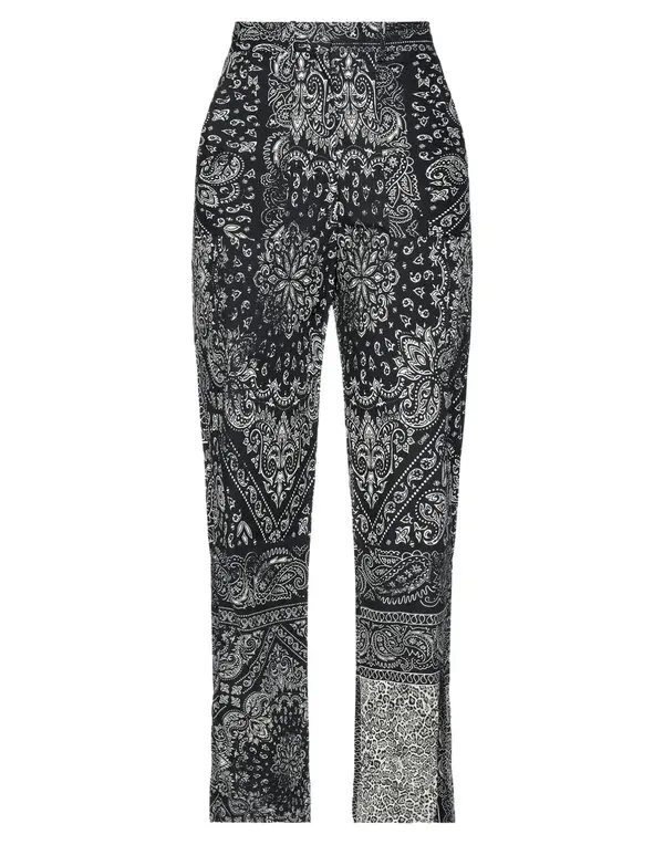Pinko Straight-leg Paisley-print Trousers