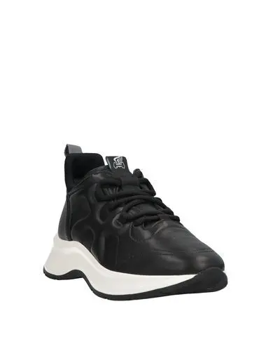 Hogan Leather And Textile Chunky Sneakers