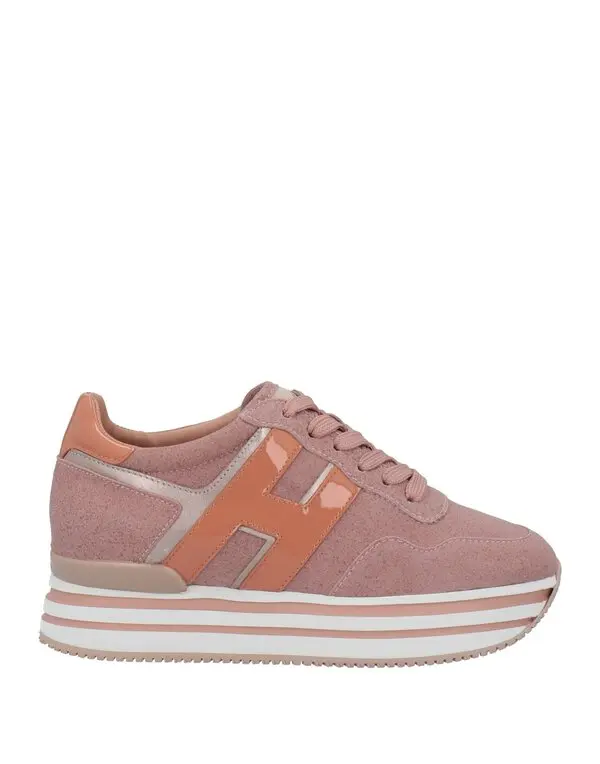 Hogan Low-top Flatform Sneakers - Pink
