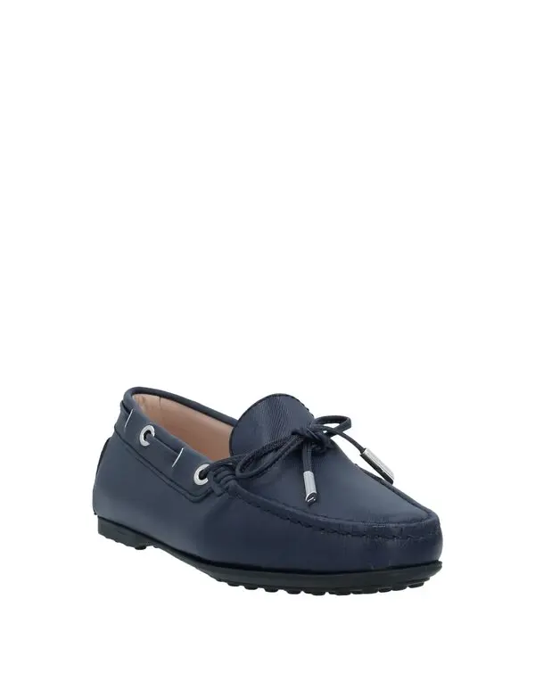 TOD'S Loafers In Leather - Blue