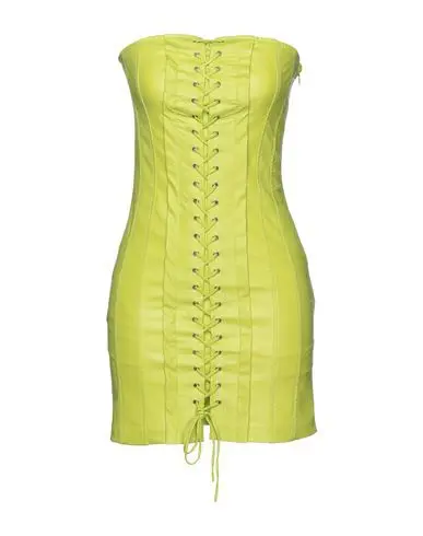 ANIYE BY Lime Viscose And Polyurethane Mini Dress