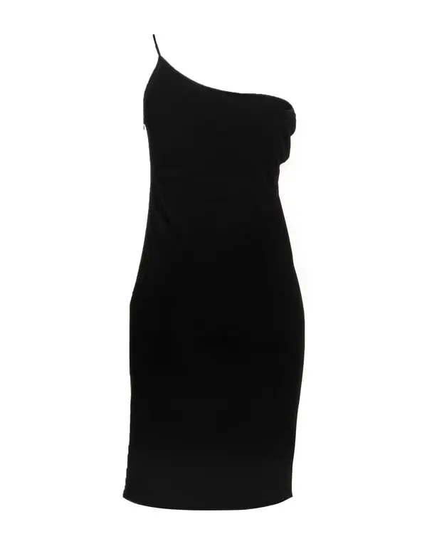 Dsquared2 One-shoulder Midi Dress - Black