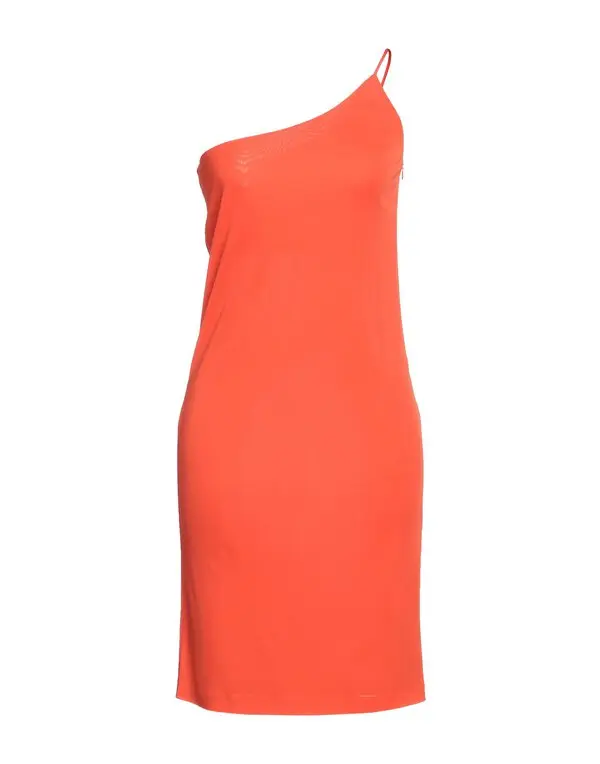 Dsquared2 One-shoulder Midi Dress - Orange