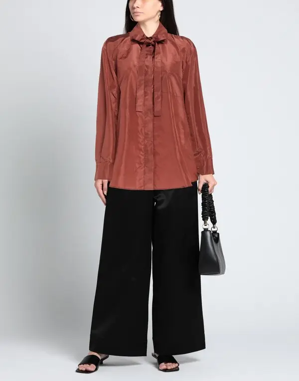 Valentino Garavani Silk Taffeta Shirt - Red