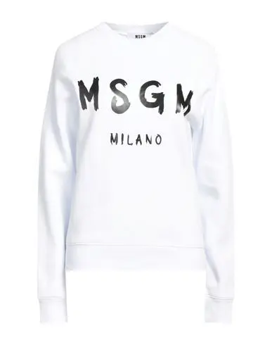 MSGM Cotton Sweatshirt - White