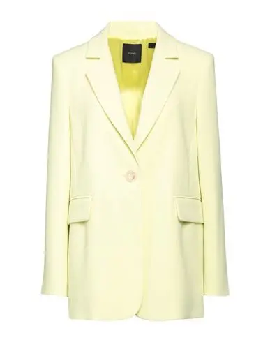 Pinko Single-breasted Crepe Blazer - Green