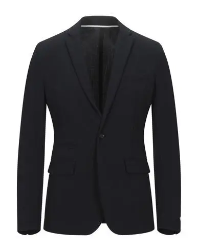 PAOLO PECORA Blazer Size Polyester, Wool, Elastane