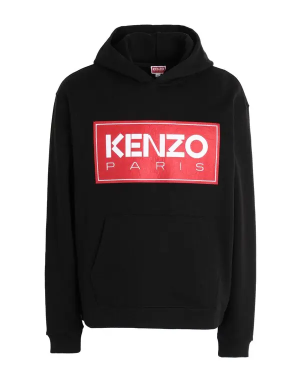 Kenzo Sweatshirt In Cotton And Elastane - Black
