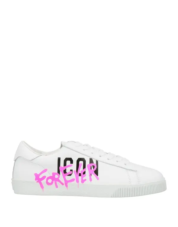 Dsquared2 Calfskin Sneakers - White