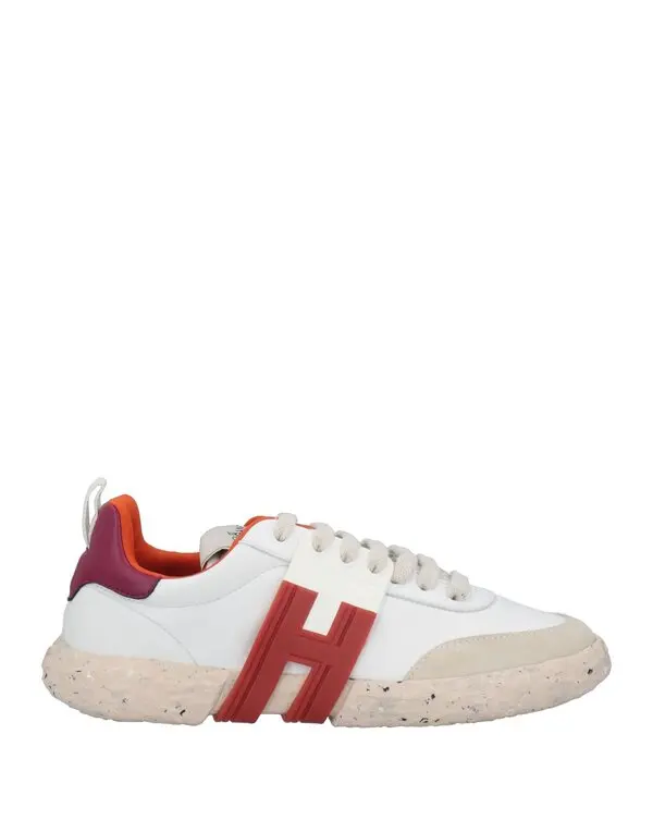 Hogan Reclaimed Leather Sneakers - White