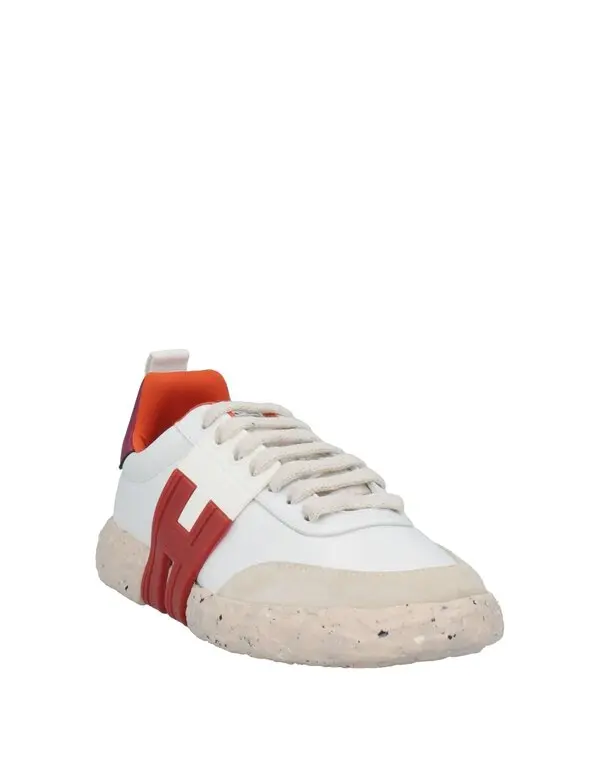Hogan Reclaimed Leather Sneakers - White