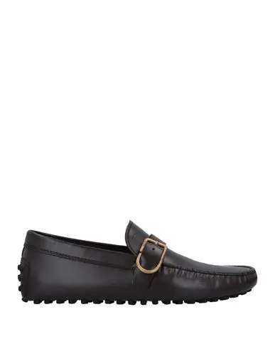 TOD'S Calfskin Loafers - Dark Brown