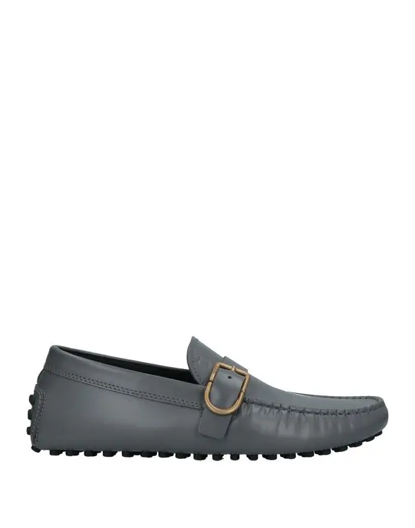 TOD'S Calfskin Loafers - Grey