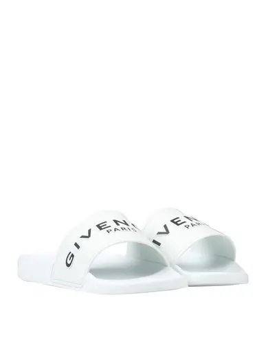 Givenchy Rubber Slides - White