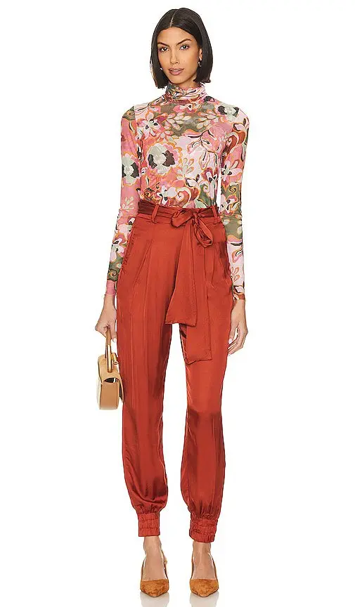 Misa Nadja Mockneck Top