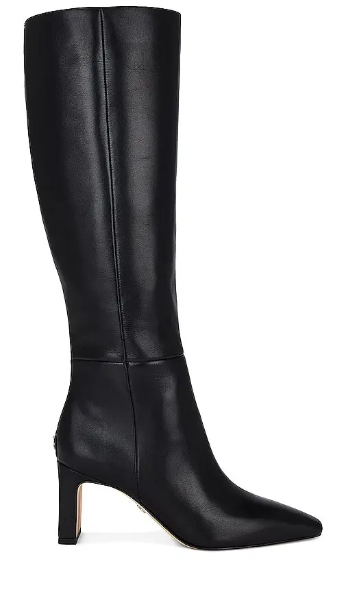 Sam Edelman Sylvia Knee-high Leather Boots - Black
