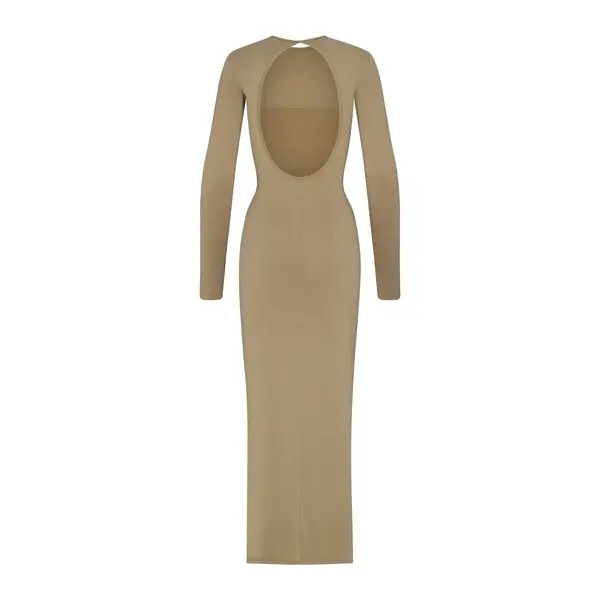strapless open back dress Marilyn Sweater Knit Open Back Dress – Opulent Love Apparel LLC main image 0