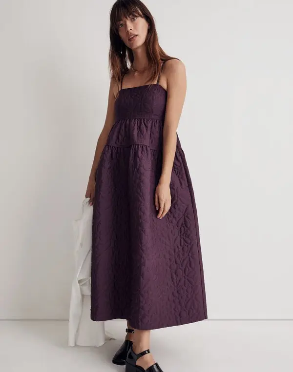 madewell easy midi dress Easy Midi Dress in Spring Fling