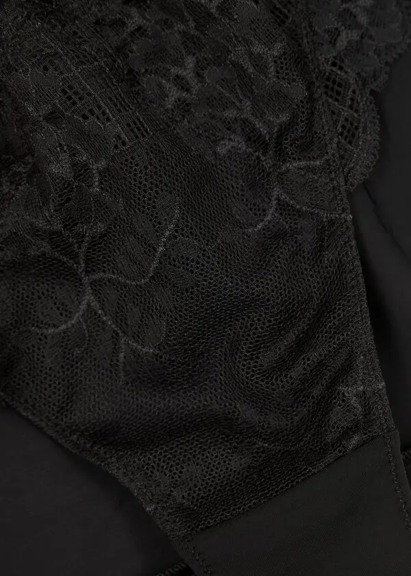 Simone Perele Reve Lace Briefs - Black
