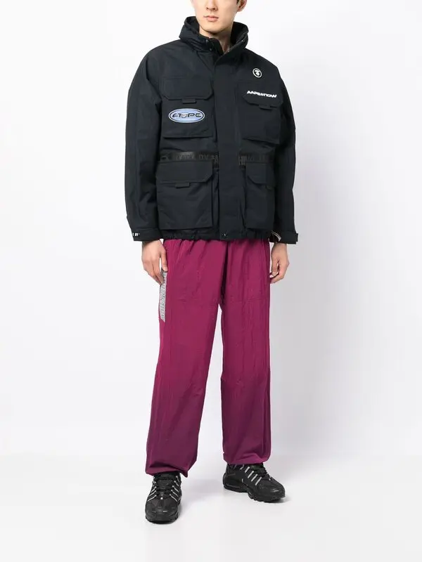 AAPE BY *A BATHING APE Logo-print Lightweight Jacket