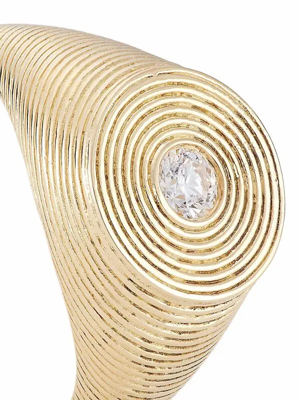 SYDNEY EVAN Fluted Signet 14k & Diamond Ring