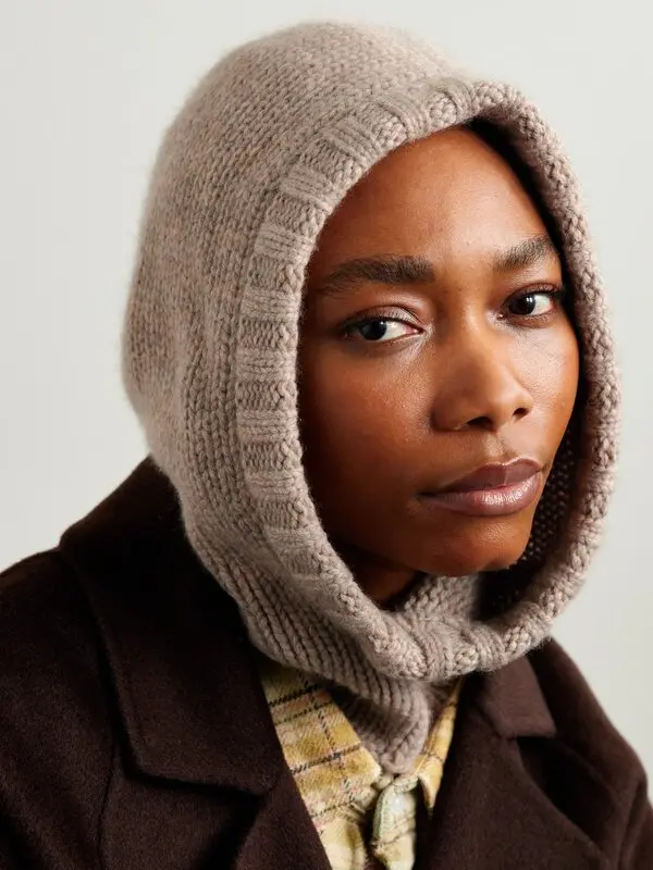 Johnstons Of Elgin Cashmere Snood In Neutrals - 40% Off | Editorialist