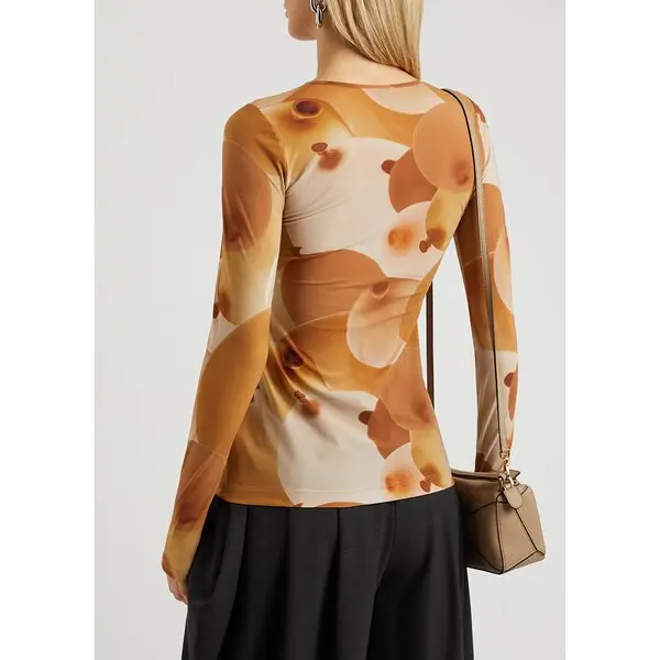 Loewe Balloon And Logo-print Stretch-jersey Top