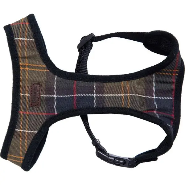 Barbour Tartan Dog Harness - Classic Tartan