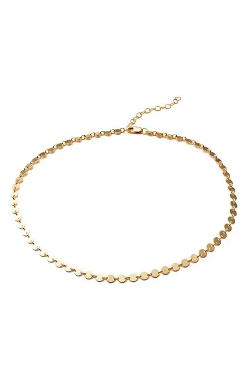 MADE BY MARY Poppy Link Choker - Gold
