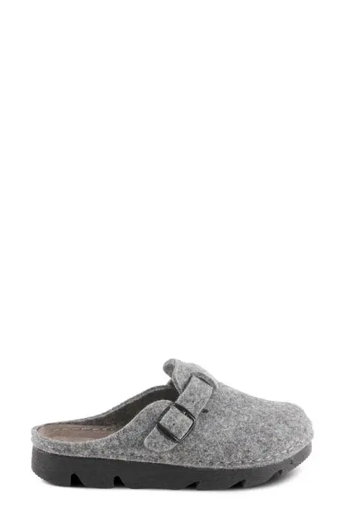 SPRING STEP SHOES Clogger Mule - Grey