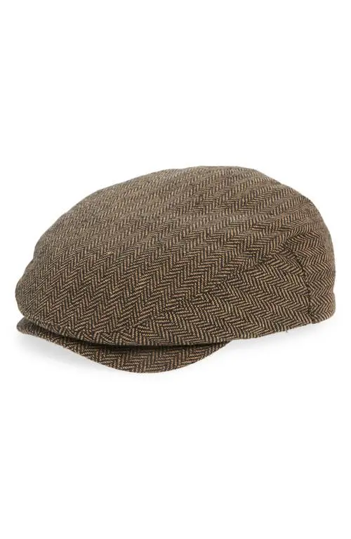 Brixton Herringbone Driving Cap