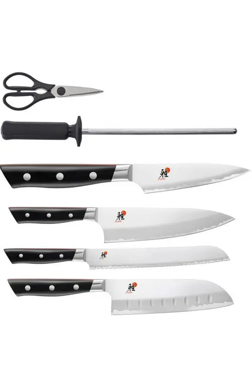 MIYABI Evolution 7-piece Knife Block Set
