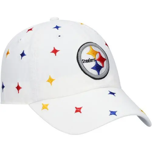 '47 Pittsburgh Steelers Multi Confetti Clean Up Adjustable Hat