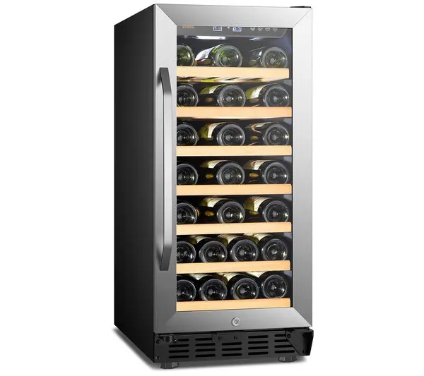 LANBO 33-bottle 15" Single Zone Wine Cooler .com