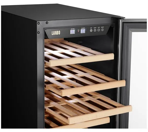 LANBO 33-bottle 15" Single Zone Wine Cooler .com