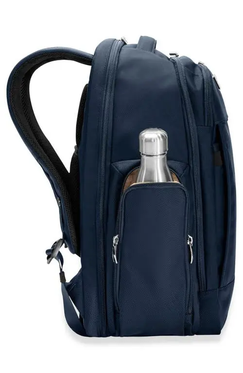 Briggs & Riley Baseline Traveler Backpack - Navy