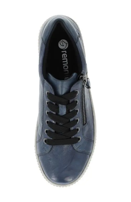 REMONTE Maditta 00 Leather Sneakers - Baltik/ Royal