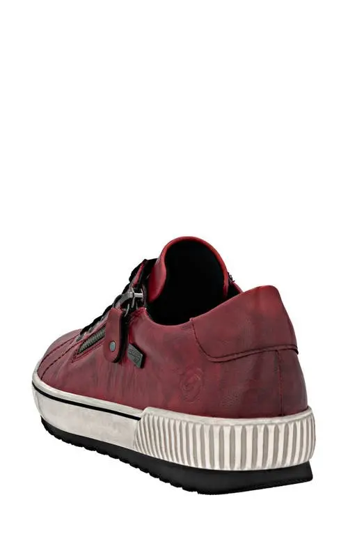 REMONTE Maditta 00 Leather Sneakers - Mohn/mohn