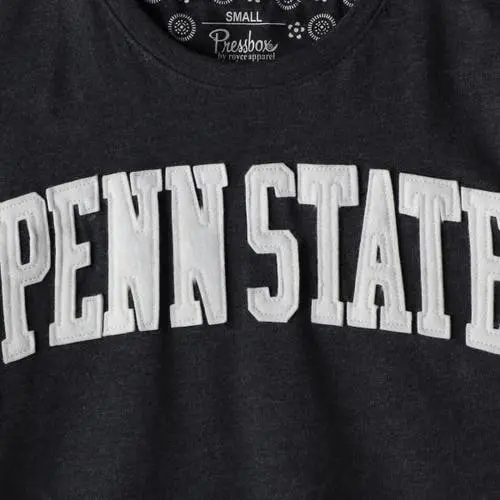 PRESSBOX Heathered Penn State Nittany Lions Long Sleeve T-shirt