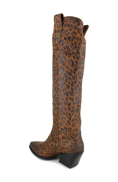 ZIGI Valezka Knee-high Boot - Leopard Su