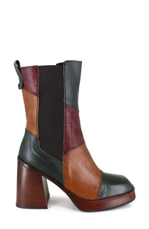 ZIGI Dakota Platform Chelsea Boots - Brown