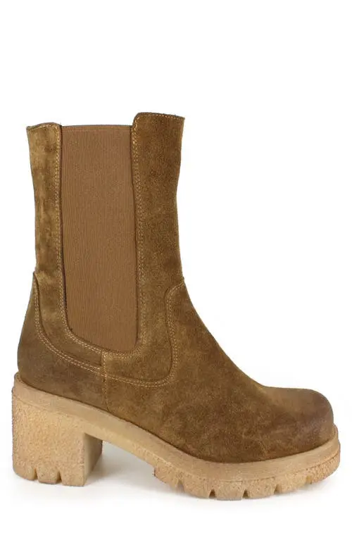 ZIGI Keiziah Platform Chelsea Boot - Tan
