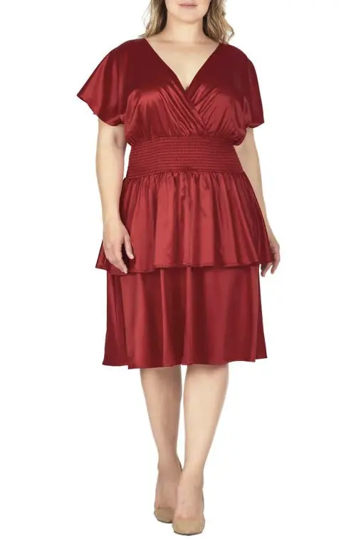 STANDARDS & PRACTICES Tie Satin Dress