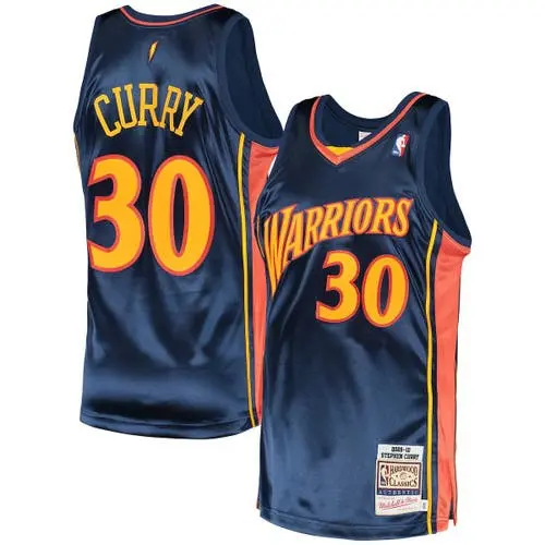 Mitchell & Ness Stephen Curry Golden State Warriors 2009/10 Hardwood Classics Authentic Jersey